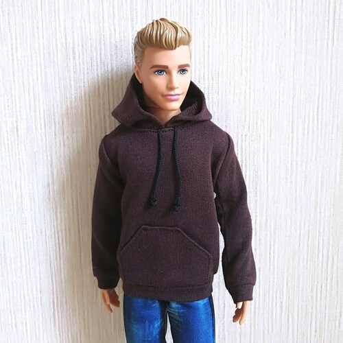 Handmade Doll Black Hoodie Jacket Doll Clothes for 12 - Etsy