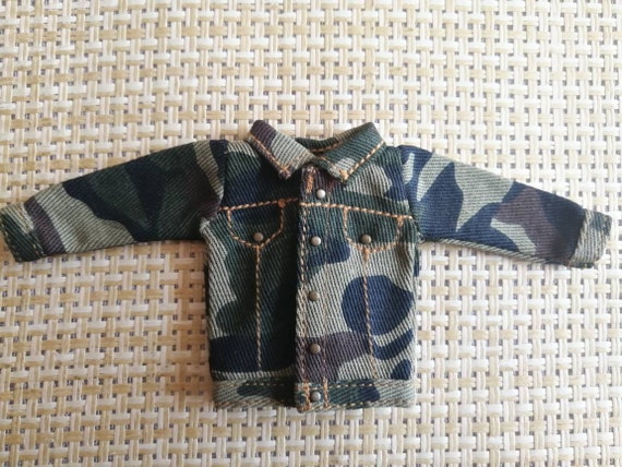 Handmade Doll camouflage Jacket Doll Clothes For 12 | Etsy