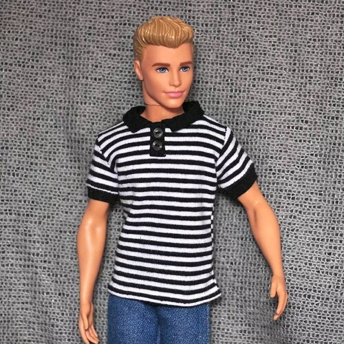 Handmade Doll Pink Polo Shirt Doll Clothes for 12 - Etsy