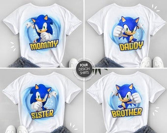 Iron on Decal, Sonic, Iron on Transfer, T-shirt, HTV, DIY Decal - Etsy