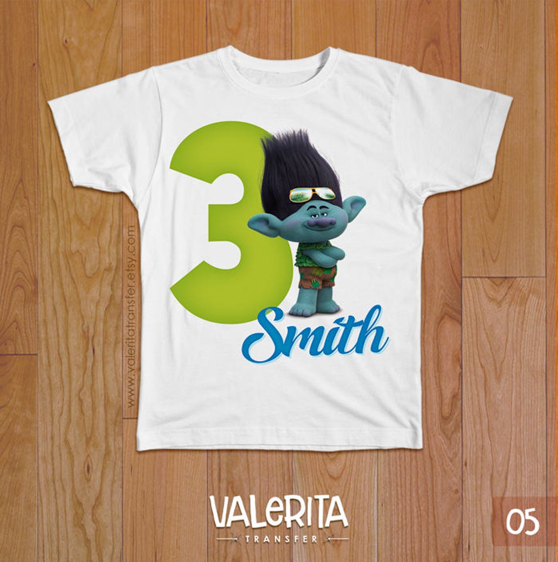 Trolls Branch Iron on Transfer Trolls Printable Trolls - Etsy