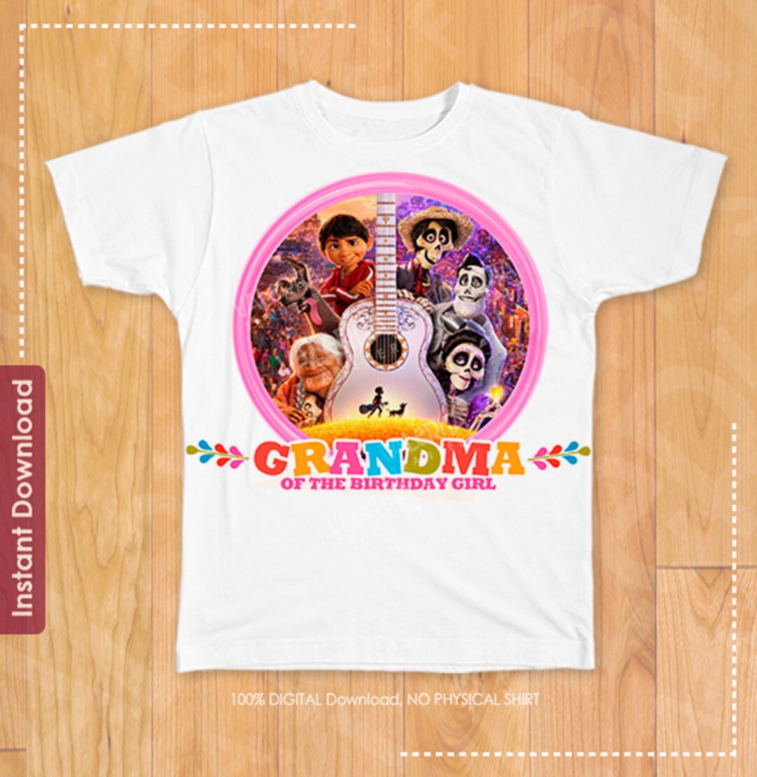 Coco Disney Grandma of the Birthday Girl Grandma Birthday - Etsy