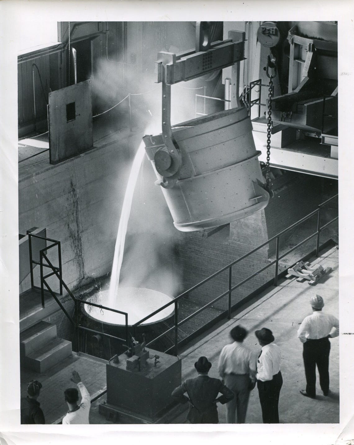 Vintage Bethlehem Steel Mill Original Advertising Logo Tag Industrial ...