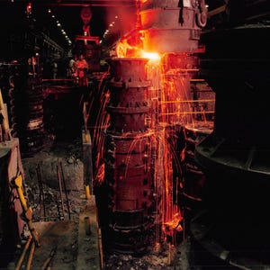 Vintage Bethlehem Steel Mill Original Advertising Logo Tag Industrial ...