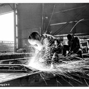 Vintage Bethlehem Steel Mill Original Advertising Logo Tag Industrial ...