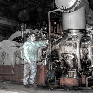 Vintage Bethlehem Steel Mill Original Advertising Logo Tag Industrial ...