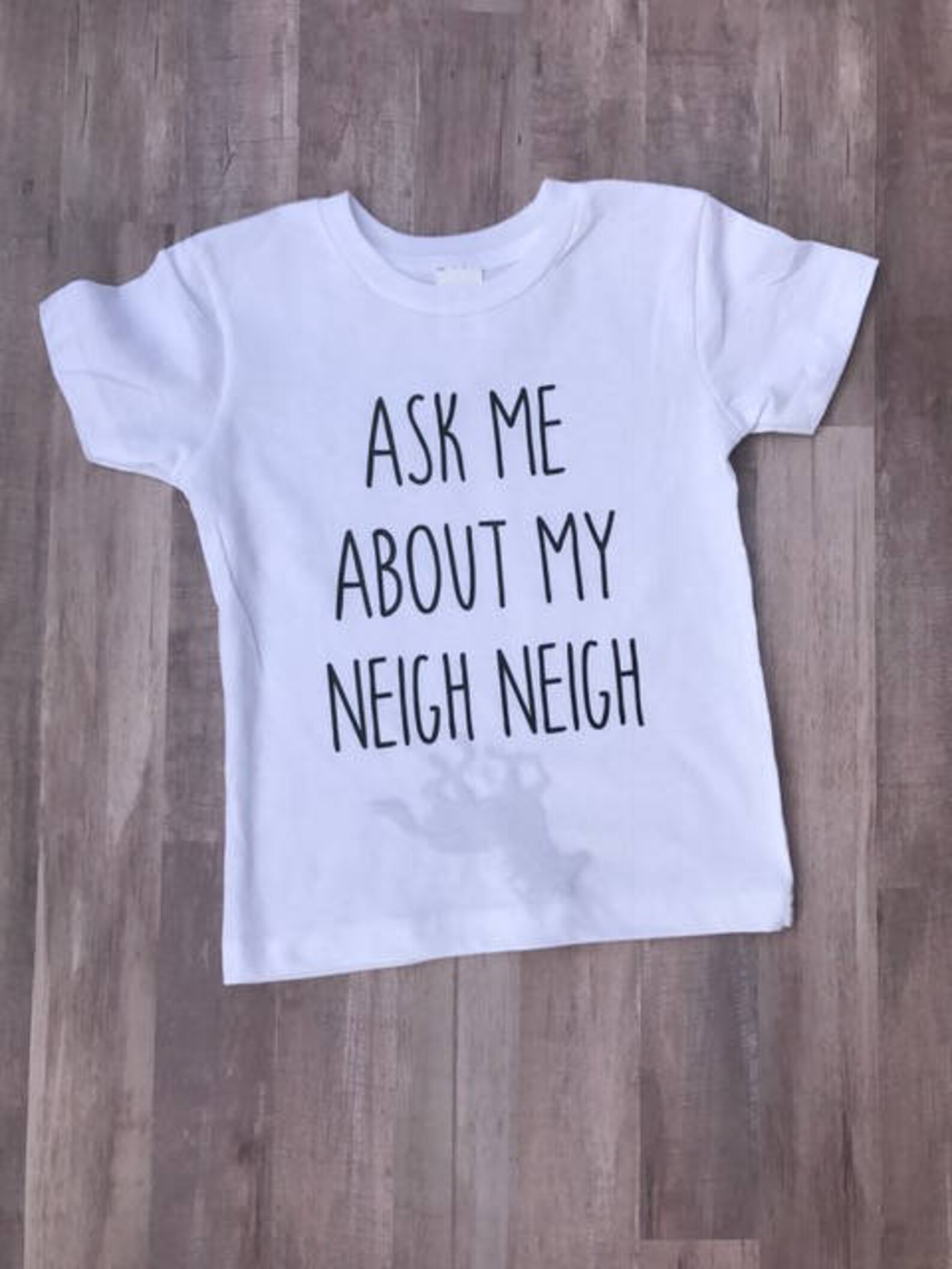 Ask Me About My Neigh Neigh Shirt Funny Kids Shirt Horse | Etsy