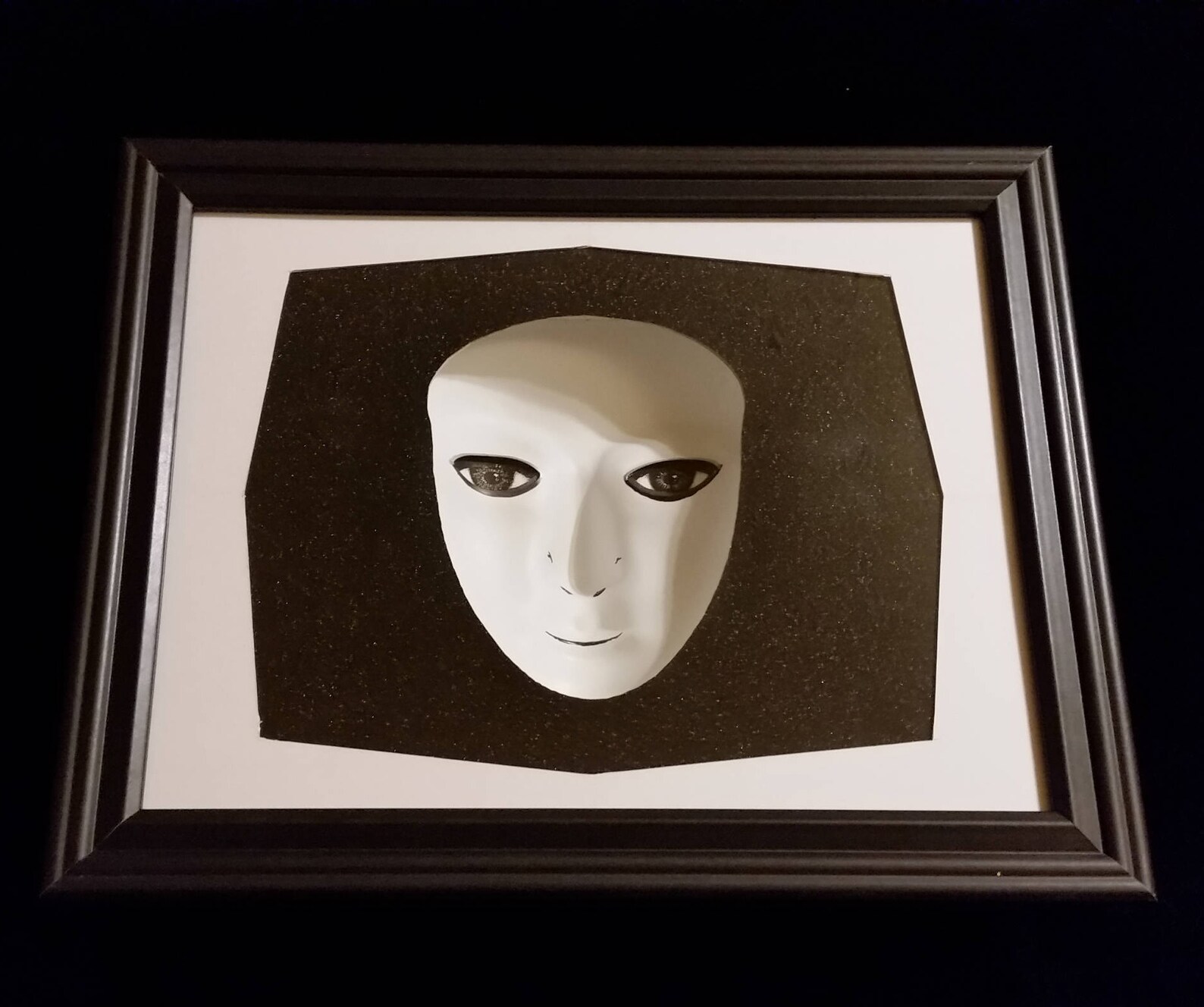 Hollow-face Angel With Hand Cut Boarder - Etsy