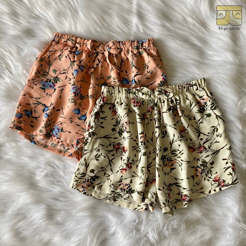 Floral Sleeping Shorts for Women Pajama Shorts Bride Maid - Etsy