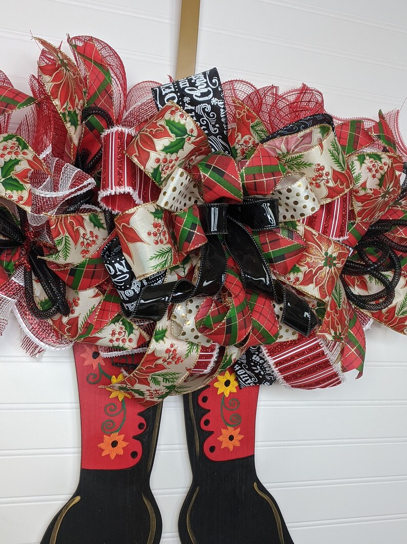 Mrs Claus Boots Rail Made On Facebook Live 10 15 19 Etsy