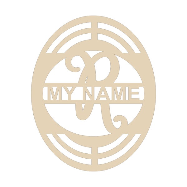 Oval Monogram - Etsy