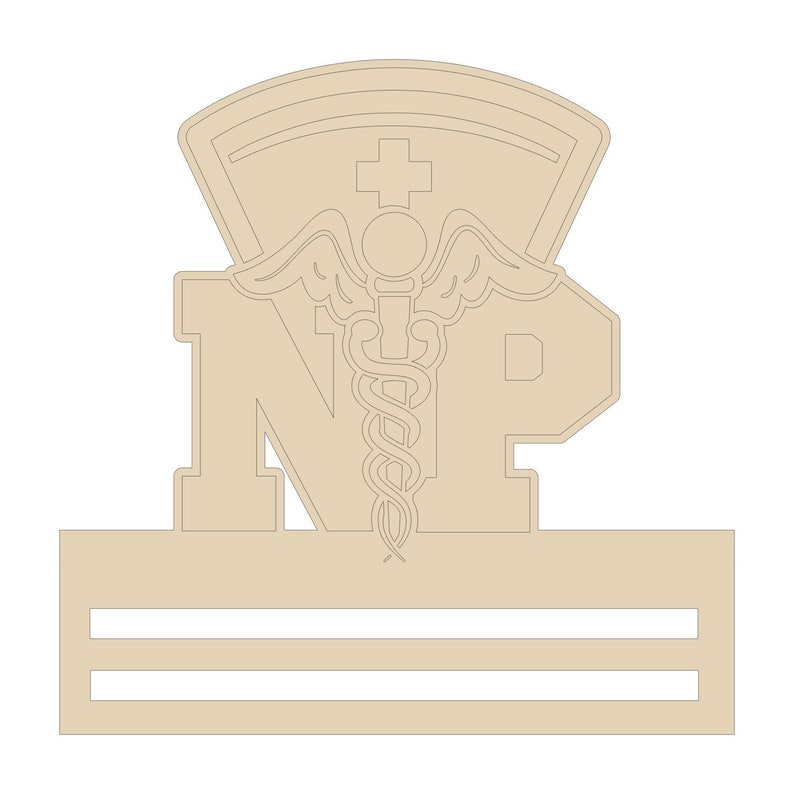 NP Nurse Wreath Rail NP Nurse Door Decor Door Hanger Door - Etsy