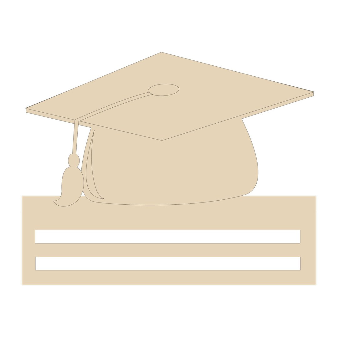 Graduation Wreath Rail, Graduation Cap, Door Hanger, Grad Night Gift ...