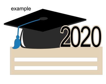 Graduation Wreath Rail Cap and Diploma Door Hanger Grad - Etsy