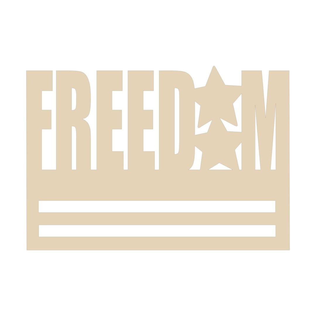 Freedom Wreath Rail, Door Hanger Rail, American Sign, USA Freedom Decor ...