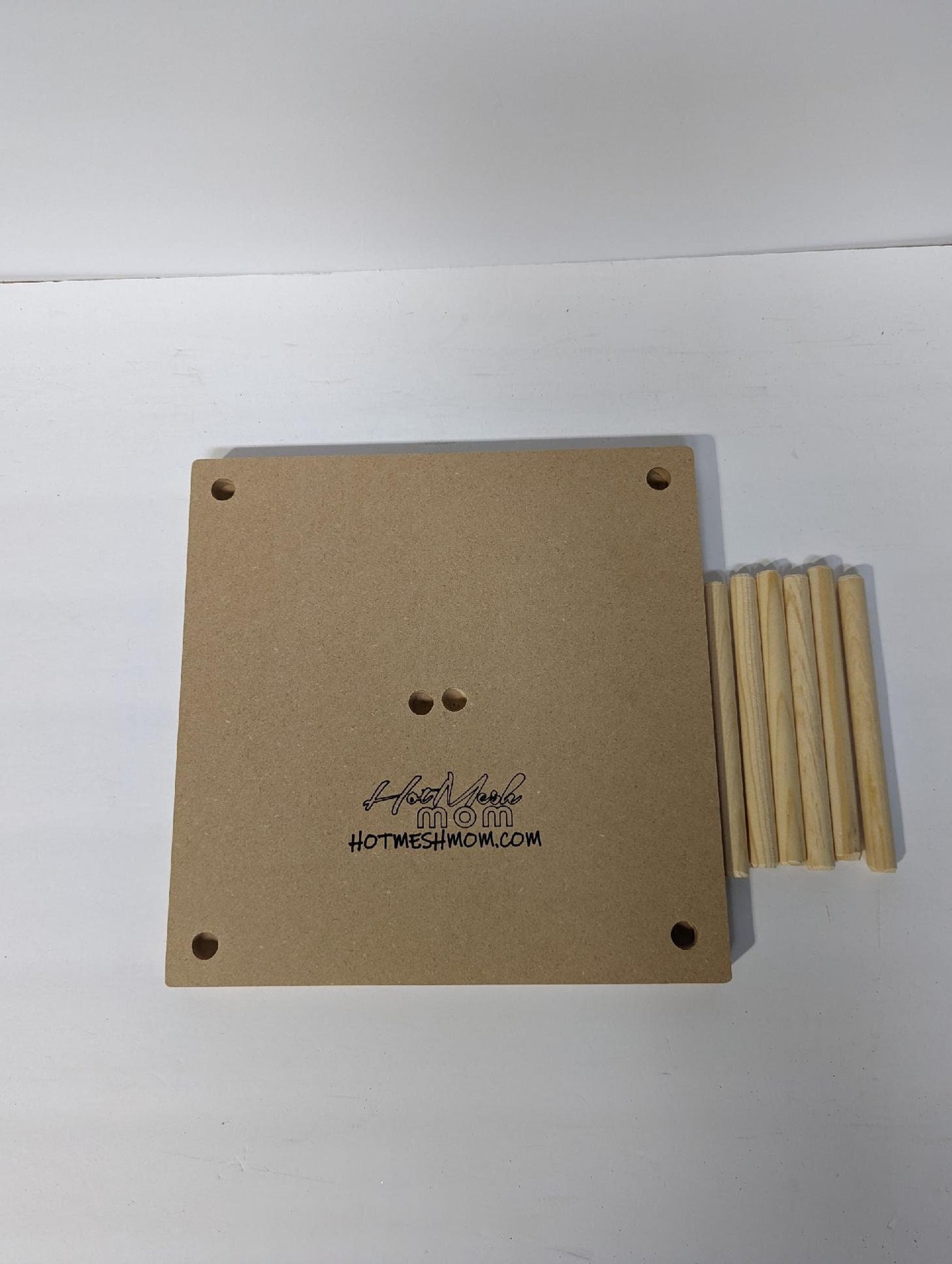 Ribbon Spool Board: MDF Craft Organizer, Wreath Making - Etsy