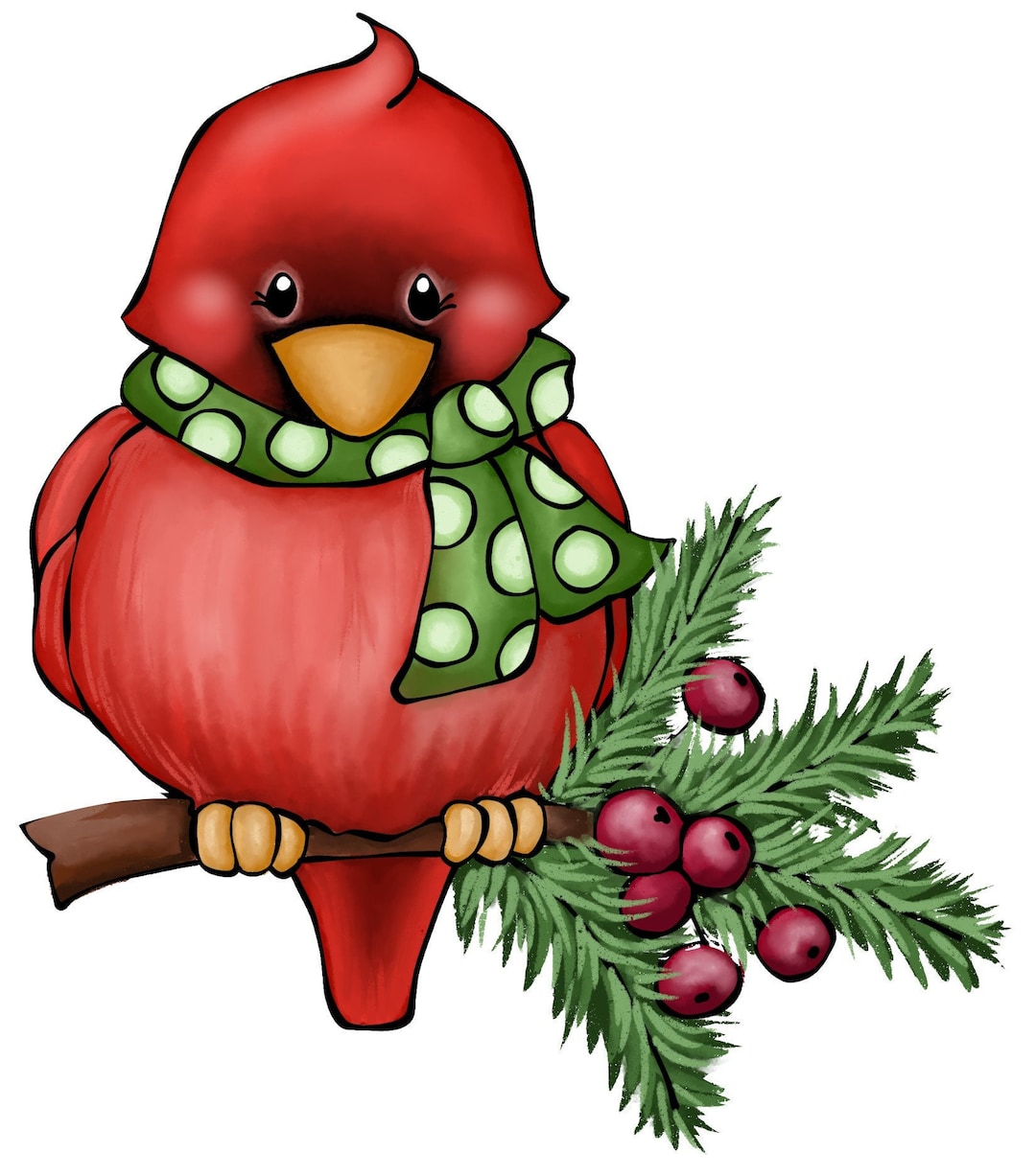 Cardinal, Christmas Design, Winter, Cardinal Wreath, Christmas Wreath ...