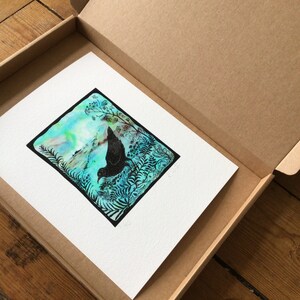 Cornish Chough, Limited Edition Giclee Print on Hahnemuhle German ...