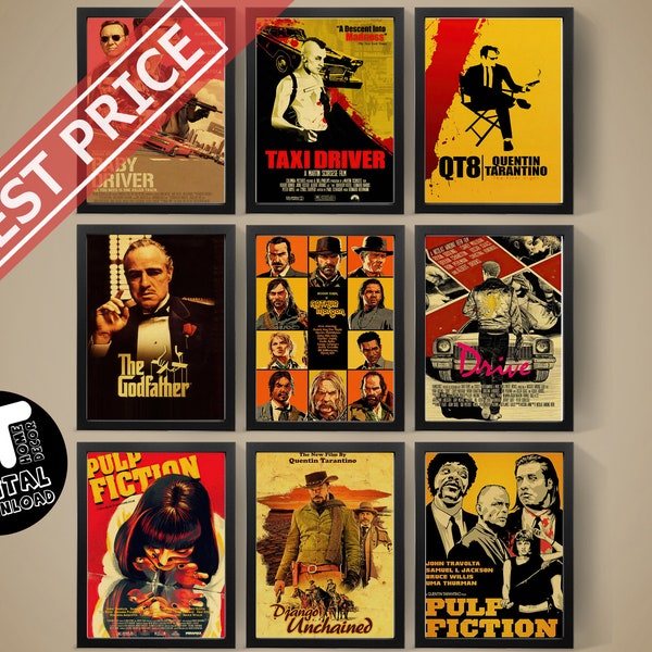 Vintage Style Movie Posters - Etsy