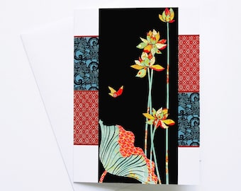 Origami flower card | Etsy