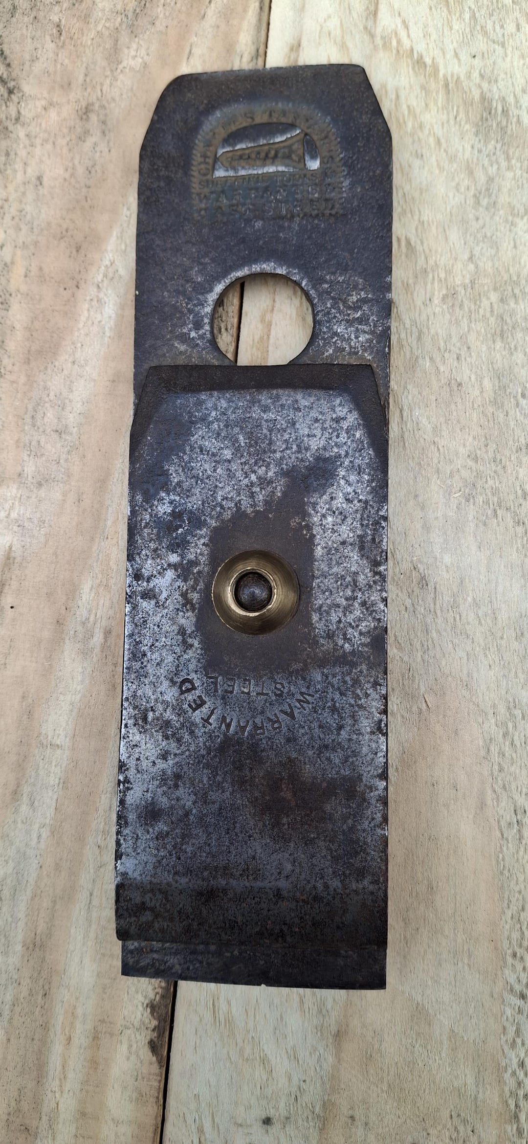 Charles Taylor Wood Plane Blade and Chip Breaker(warranted Cast Steel ...