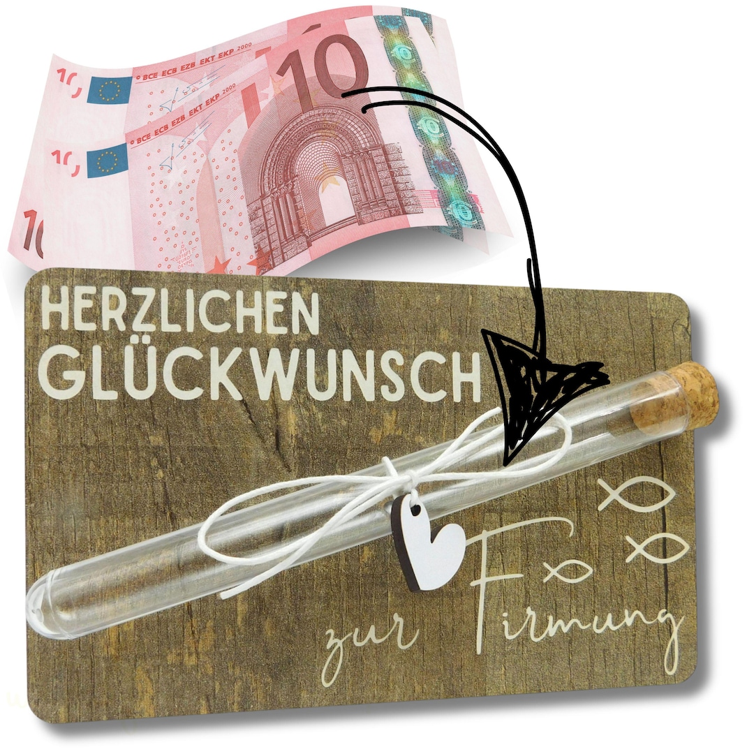 Wunderbar Geldgeschenke Zur Firmung Ebenbild