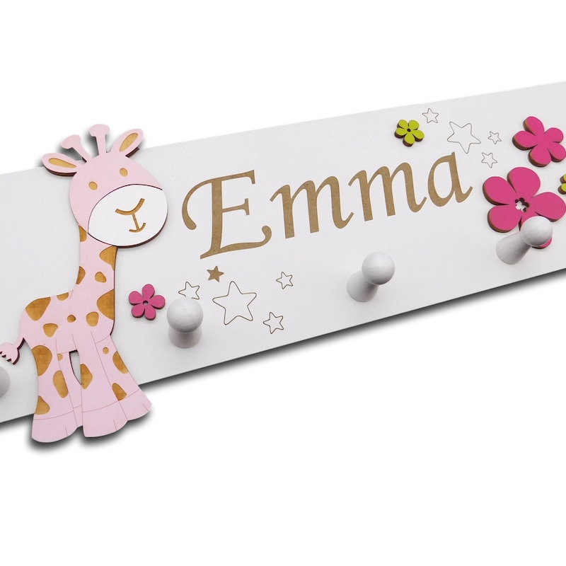 Kindergarderobe mit namen - Etsy.de