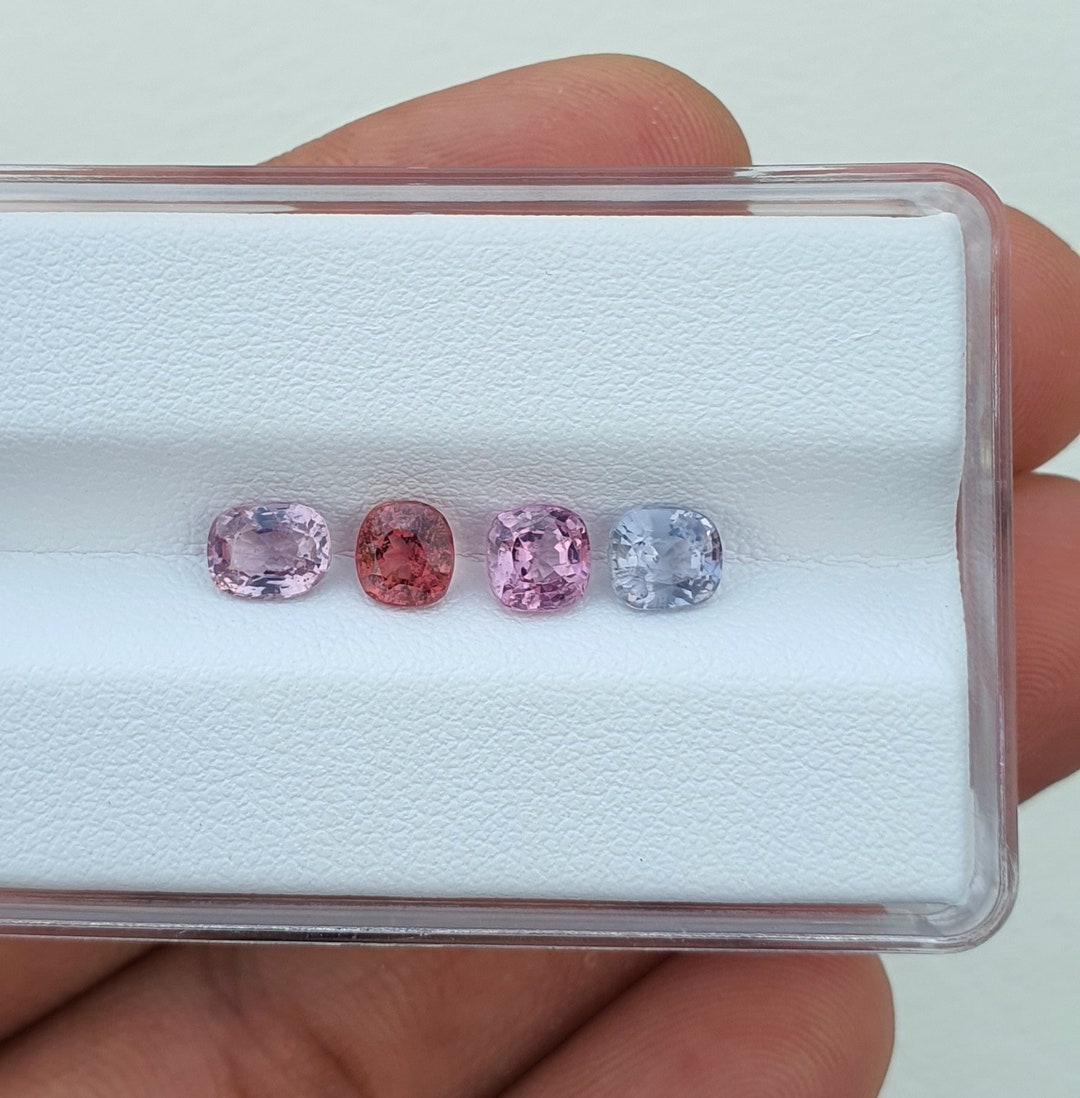 Natural Spinel Mix Colors Gemstone 6MM to 5MM Size. Multi Spinel ...