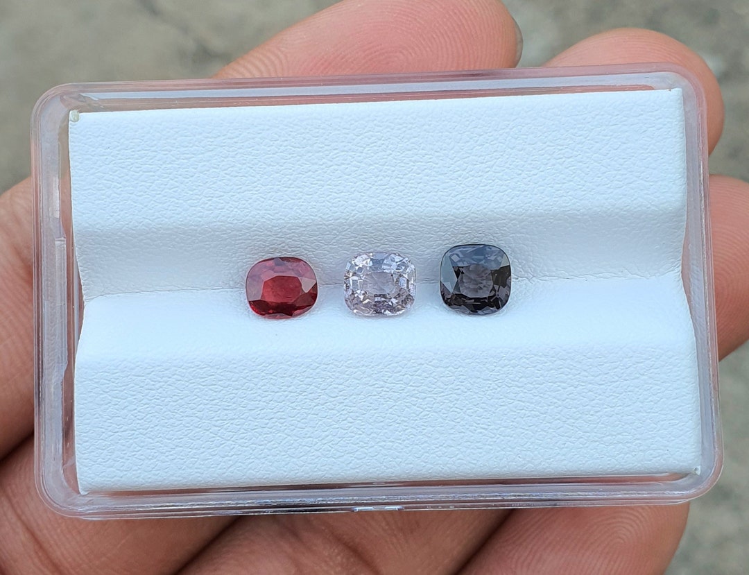 Natural Spinel Mix Colors Gemstone 6MM to 5.5MM Size. Multi Spinel ...