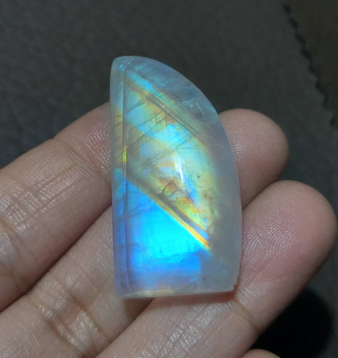 Blue Moonstone 3316MM Dagger Shape Cabochon . Excellent - Etsy