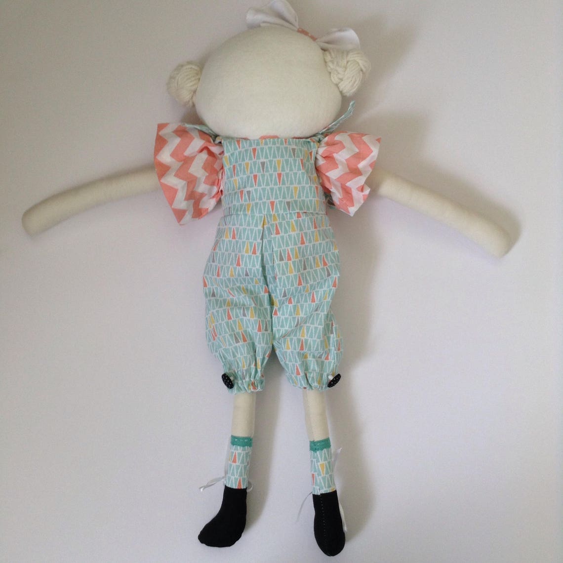 Rag Doll Handmade Doll fabric Dolls Stuffed Doll Doll - Etsy