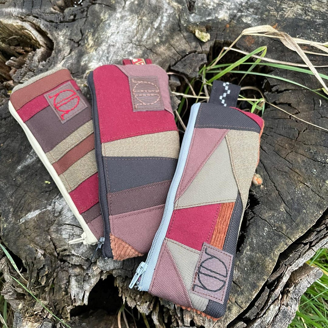 Pen Case, Upcycled, Recycled, Zerowaste Case - Etsy