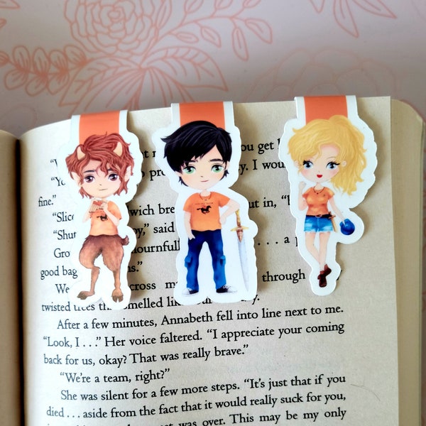 Percy Jackson Bookmark - Etsy