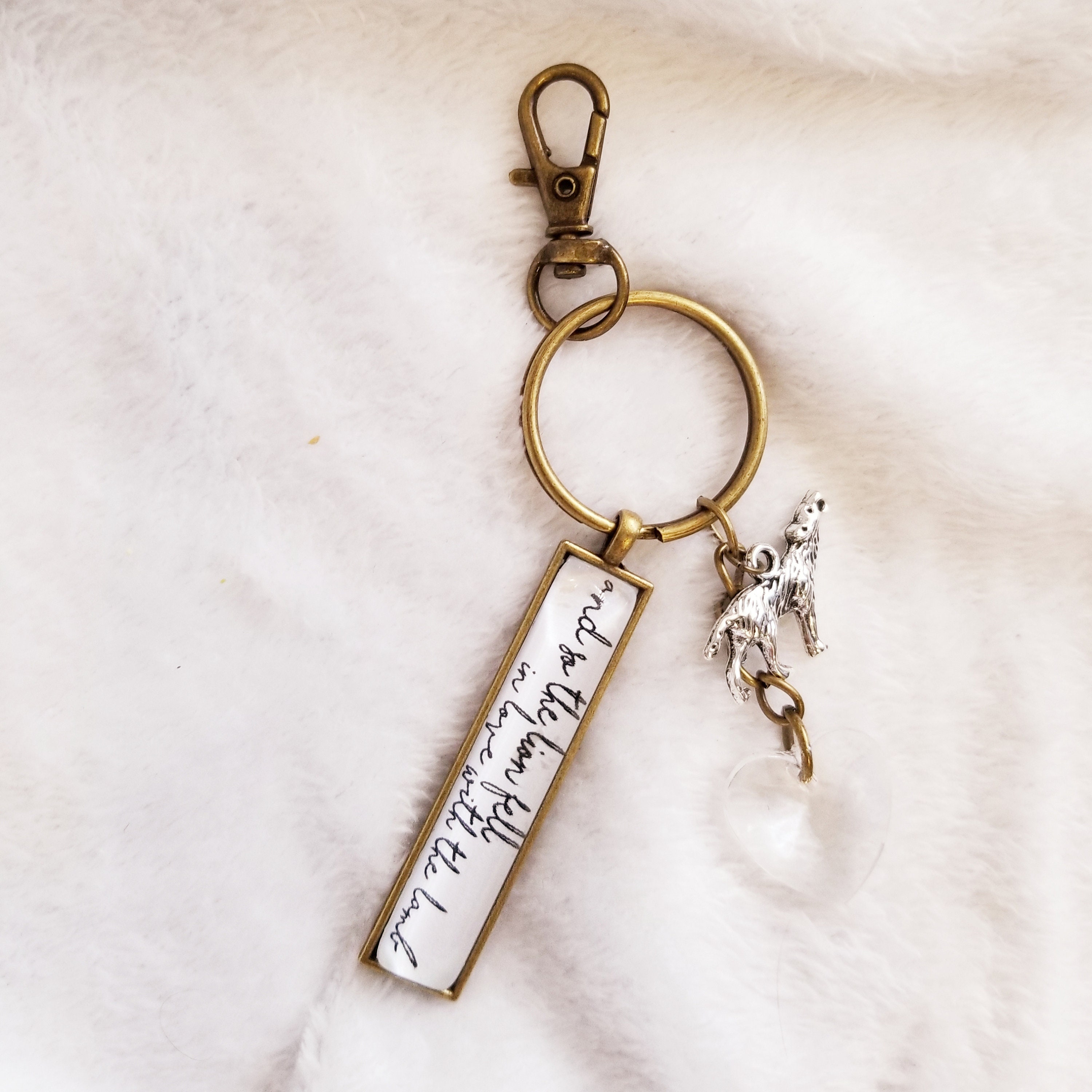 Twilight Inspired Keychain - Etsy UK