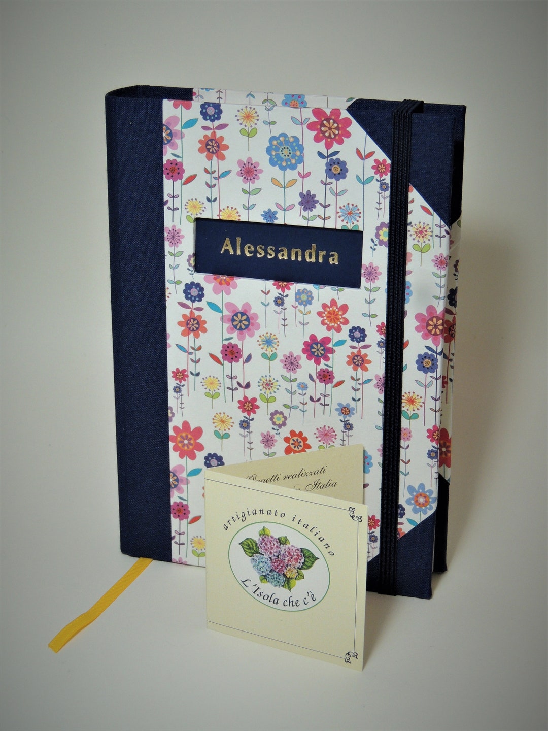 DAILY DIARY 12x17 2024 Customizable With Name Flowers - Etsy