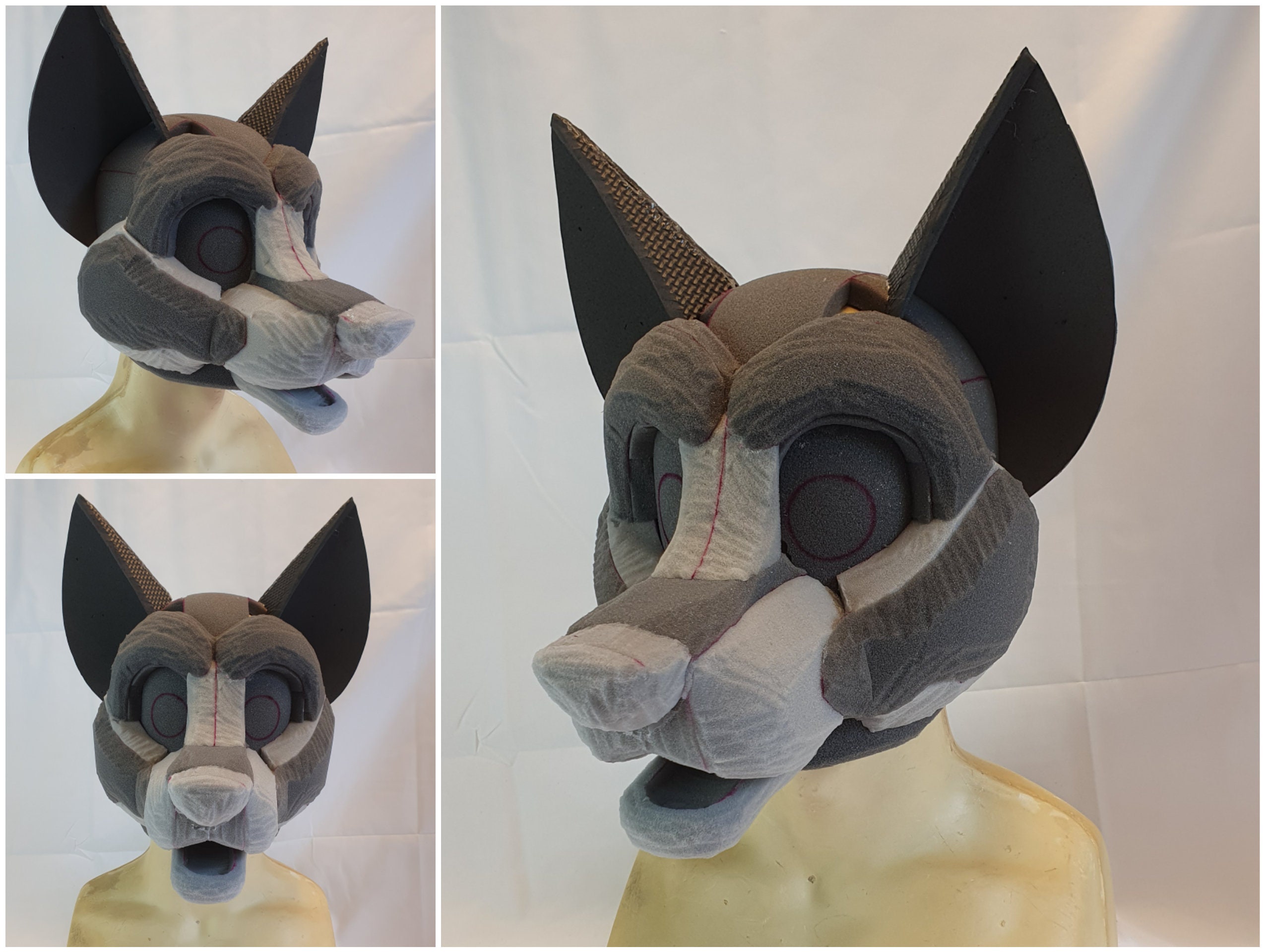 Fursuit Head Template