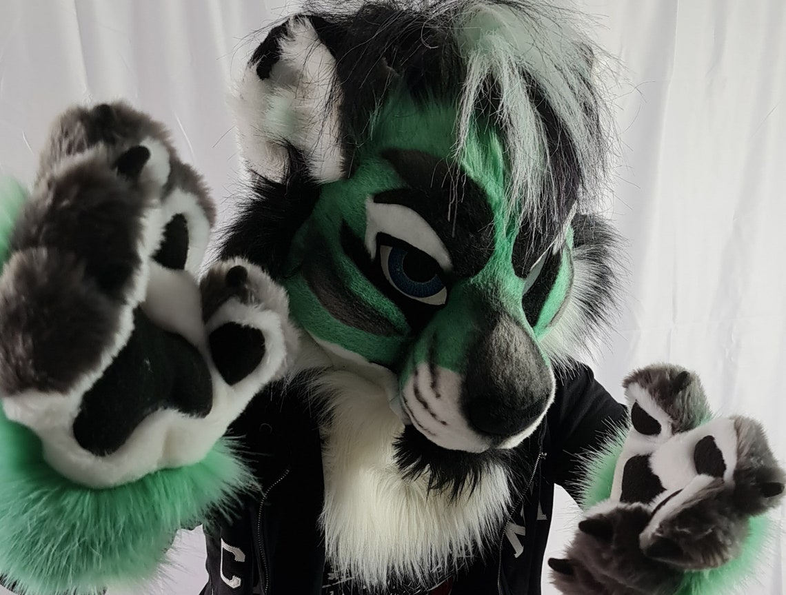 PDF TEMPLATE: Fursuit 5 Finger Paws Digital Download - Etsy