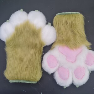 PDF TEMPLATE: Fursuit 4 Finger Paws! Digital Download - Etsy Canada