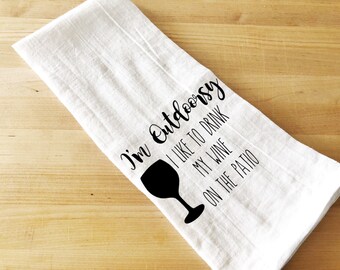 Funny tea towel | Etsy