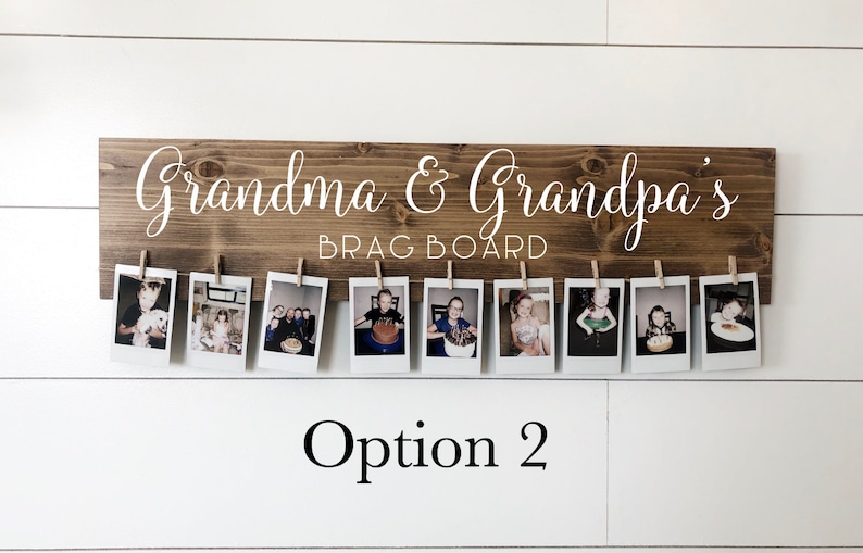 Brag Board | Personalized Brag Board | Grandparent Gift | Christmas ...