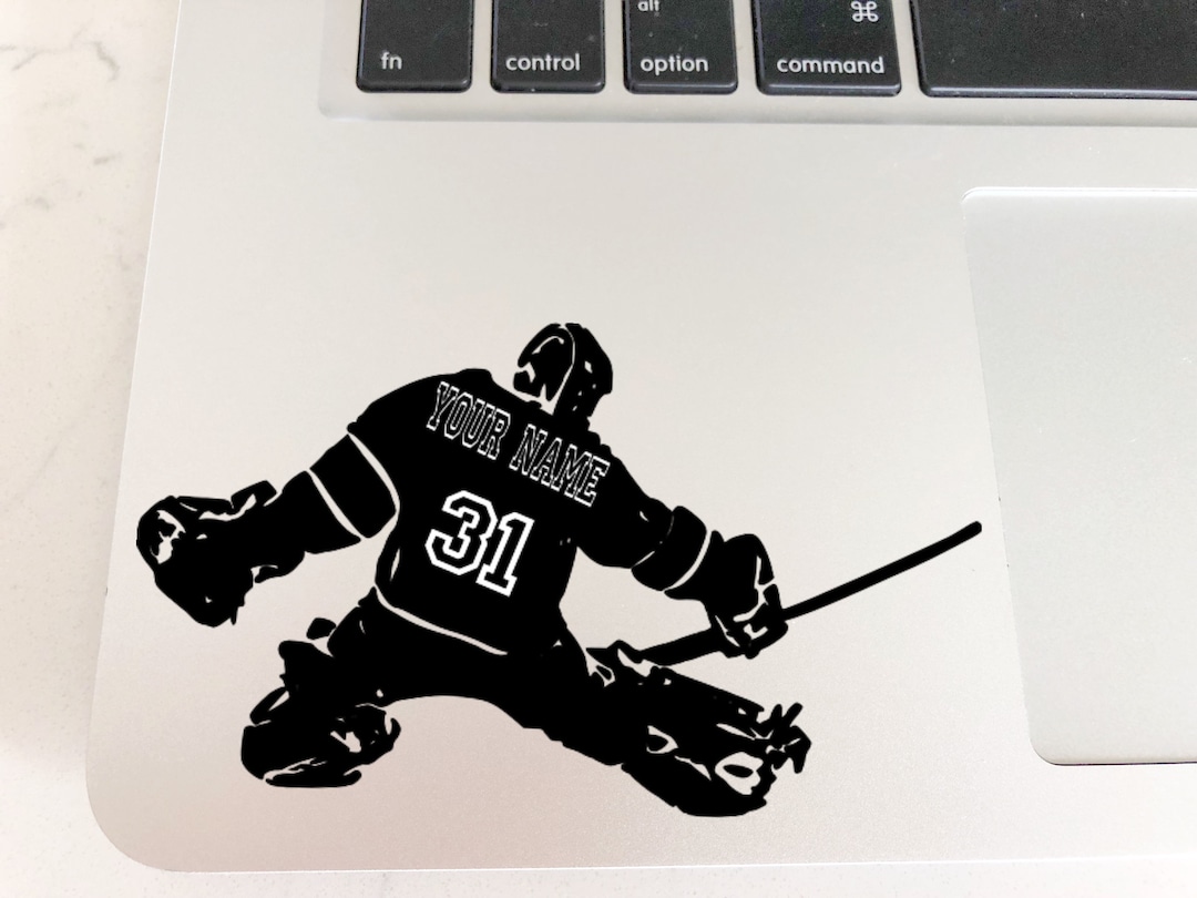 Custom Hockey Goalie Decal | Goalie Decal | Personalized Decal | Ice ...