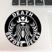 Death Before Decaf Laptop Decal, Coffee Decal, Computer, Phone, Yeti ...