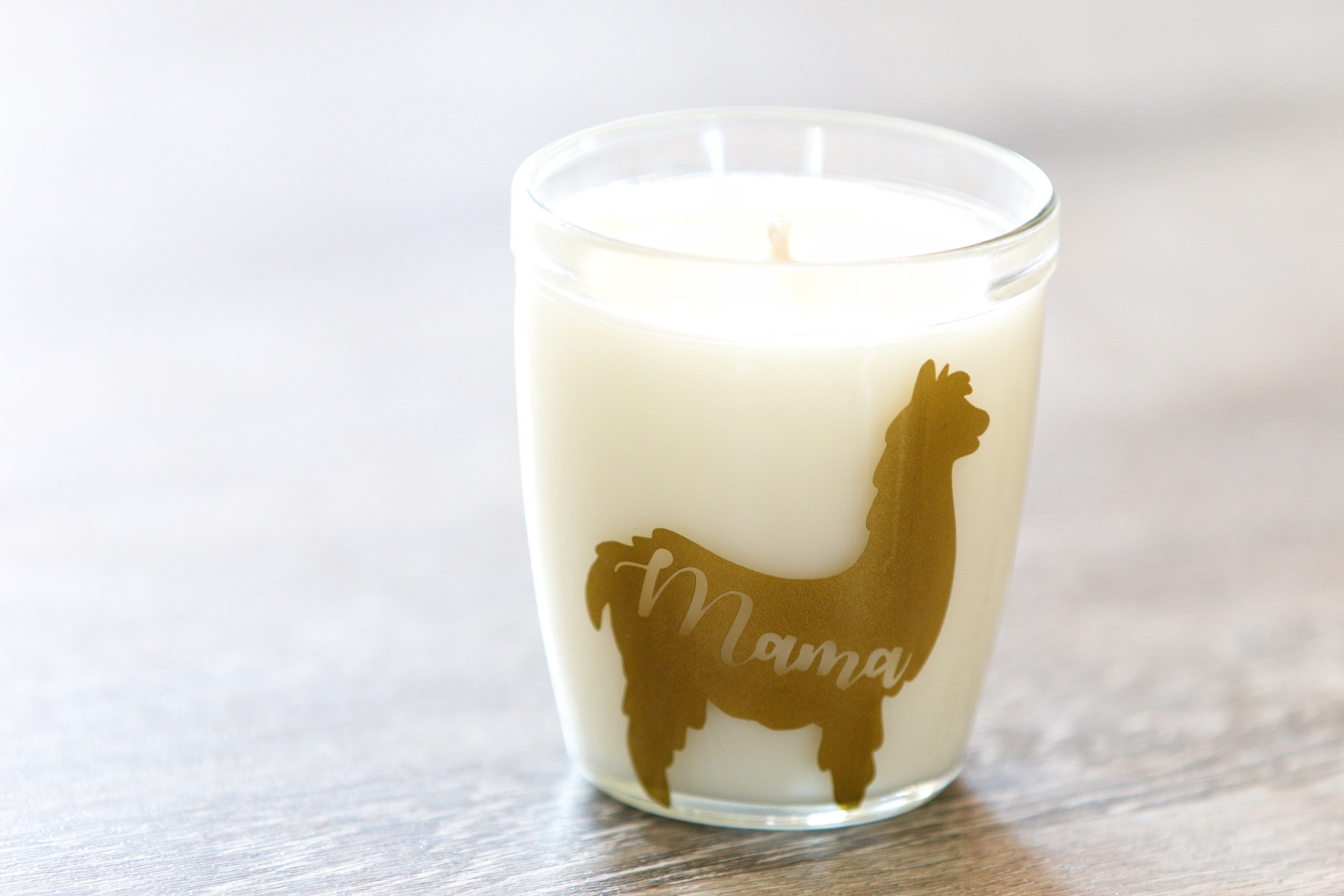 Mama Bear Candle Mama Llama Candle Mother's Day Gift | Etsy
