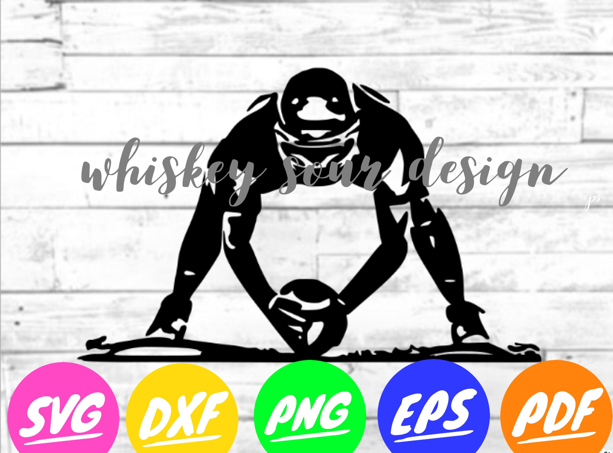 Football Download | Football Player | Football Crafts | Cut File ...