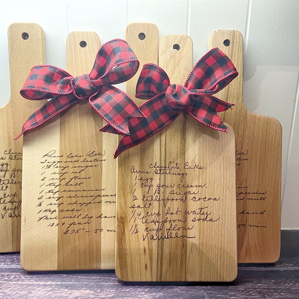 Recipe Cutting Boards - Etsy