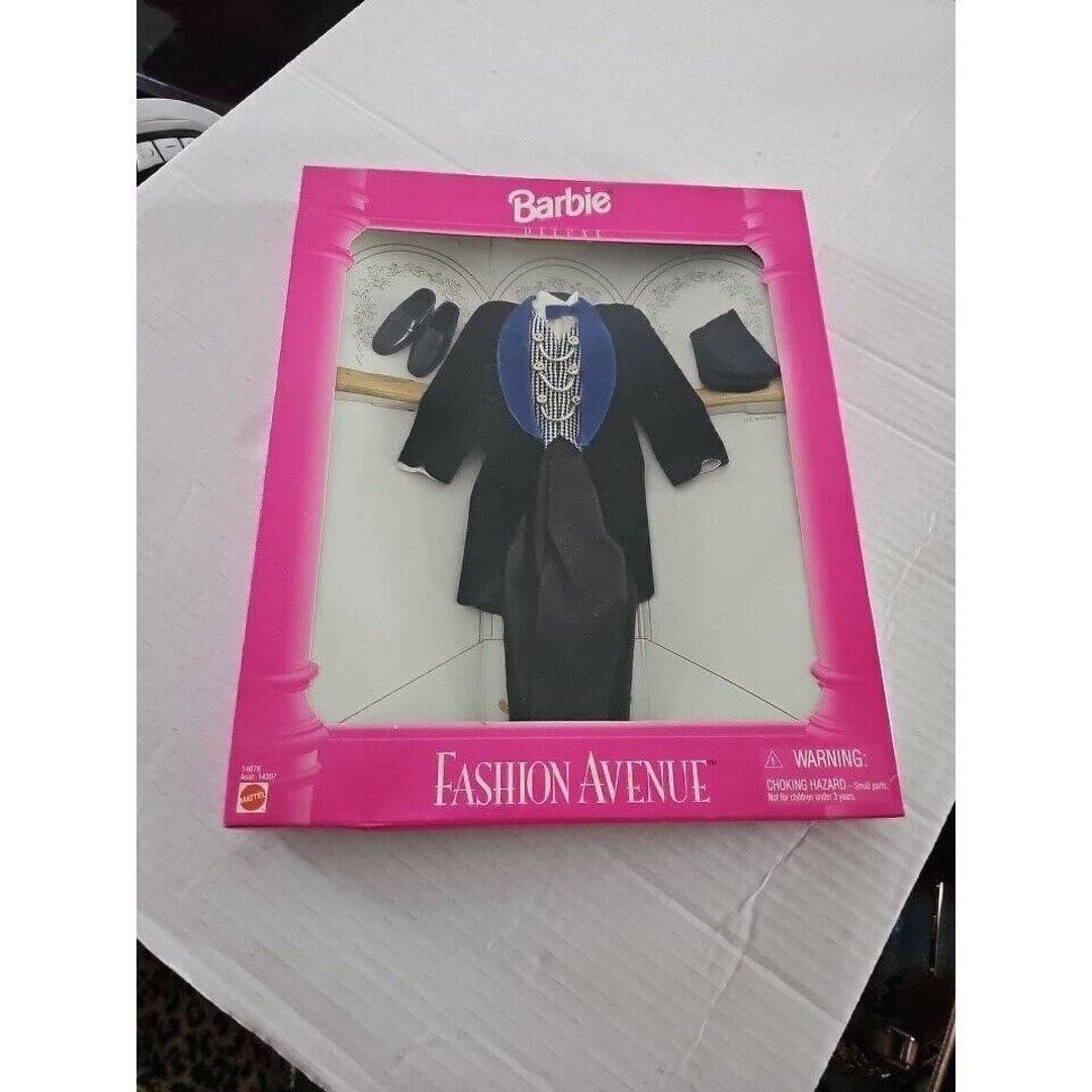 Barbie Fashion Avenue Deluxe Ken Doll Tuxedo Mattel 1996 SEALED - Etsy