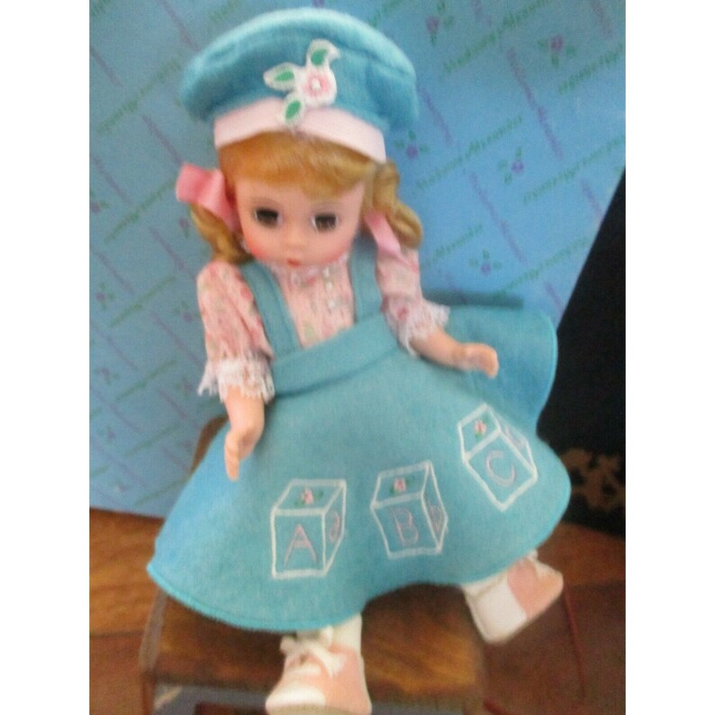 Madame Alexander Ltd Ed. Wendy Learns Her Abc's 8" Doll With Alphabet ...