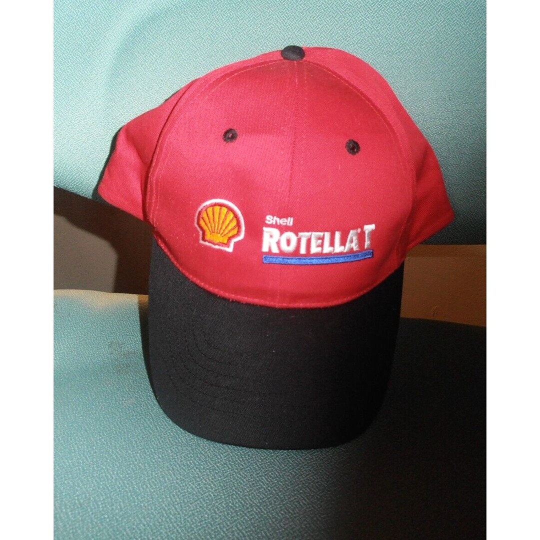 OTTO Shell Rotellat Bolkema Fuel Co. 100% Cotton Red Hat One Size Fits ...