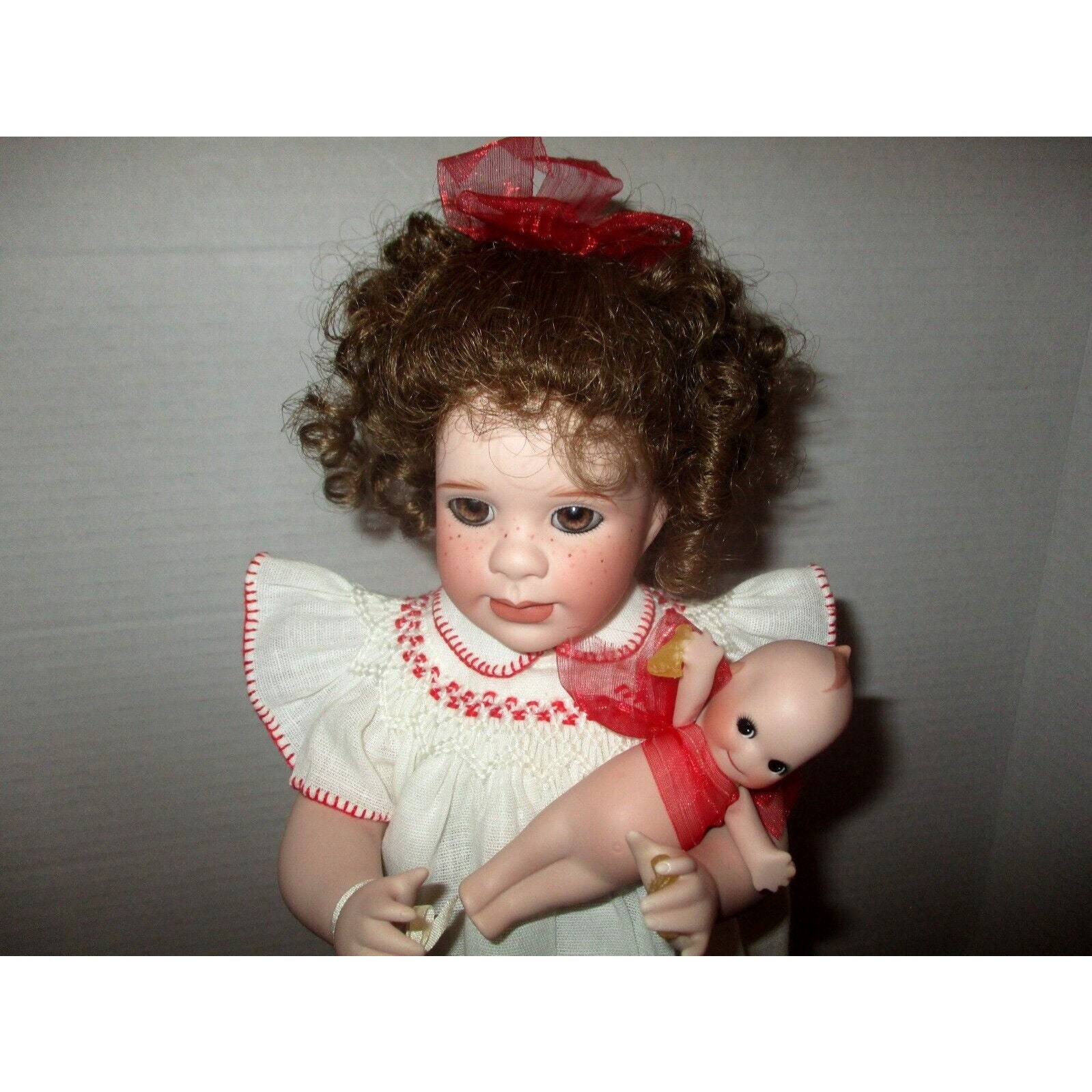 1994 Wendy Lawton Classic Playthings Katie & Her Kewpie Porcelain Doll 625/750 - Etsy