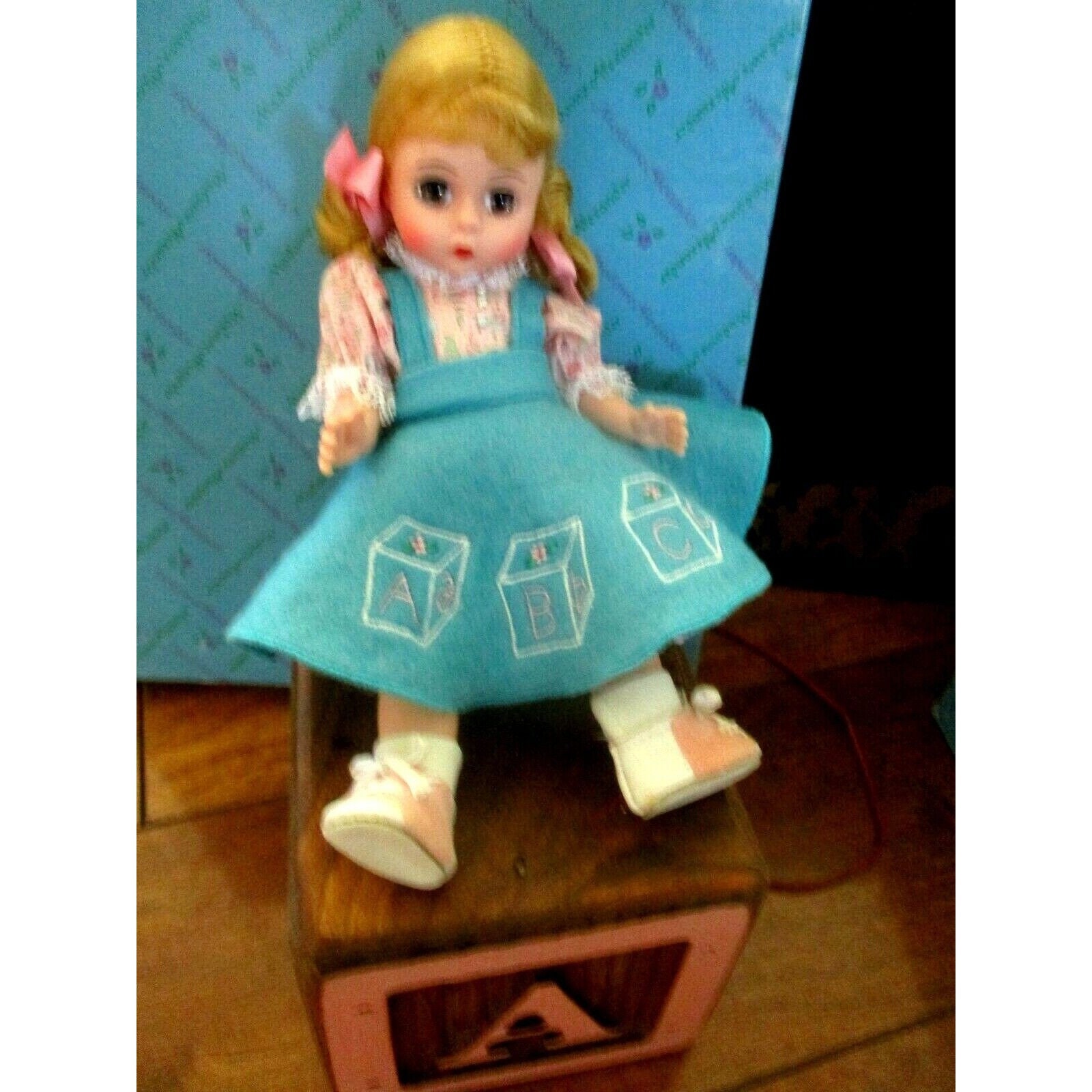 Madame Alexander Ltd Ed. Wendy Learns Her Abc's 8" Doll With Alphabet ...